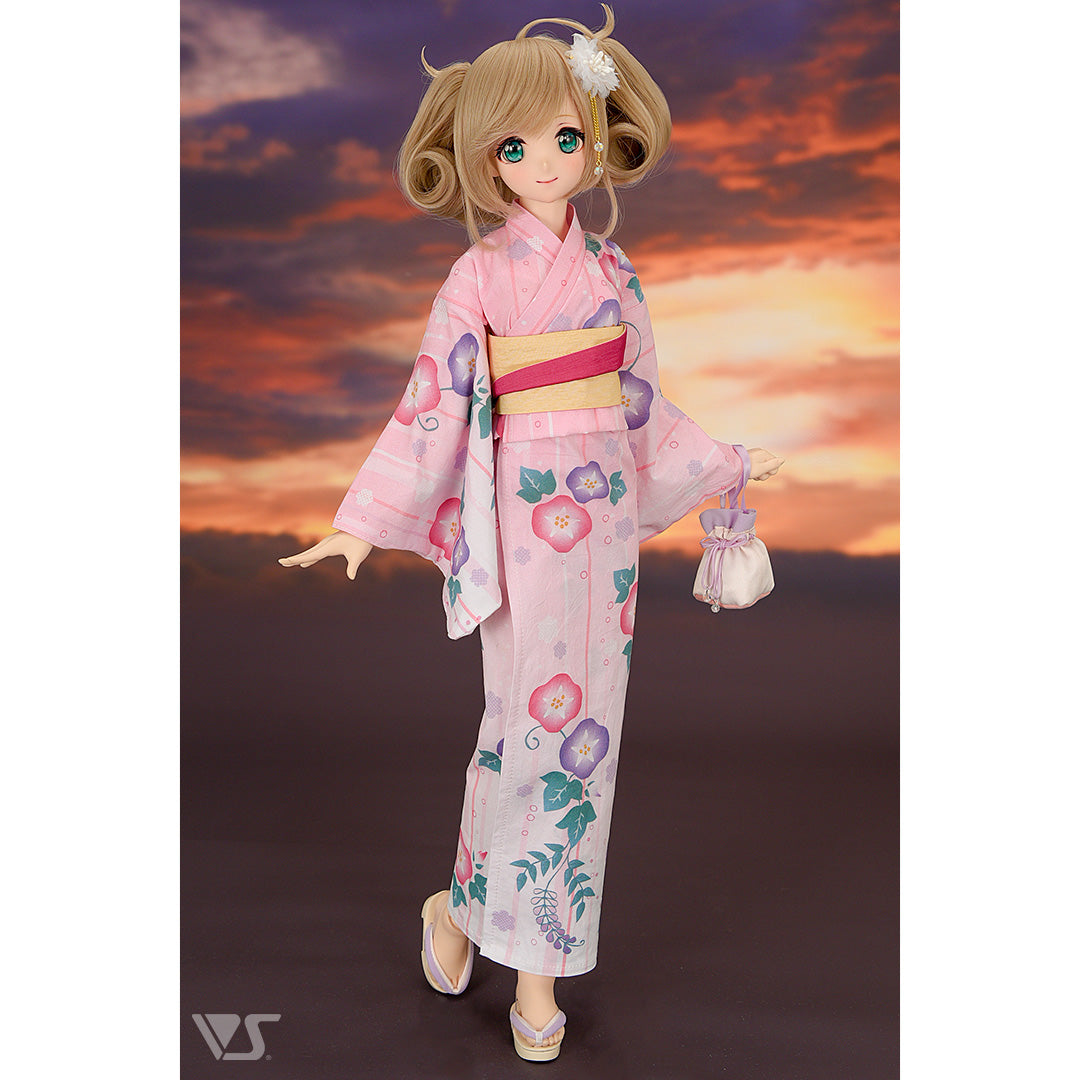 Morning Glory Yukata Set / (Pink) – Sakura Dreams: Dollfie Dream ...
