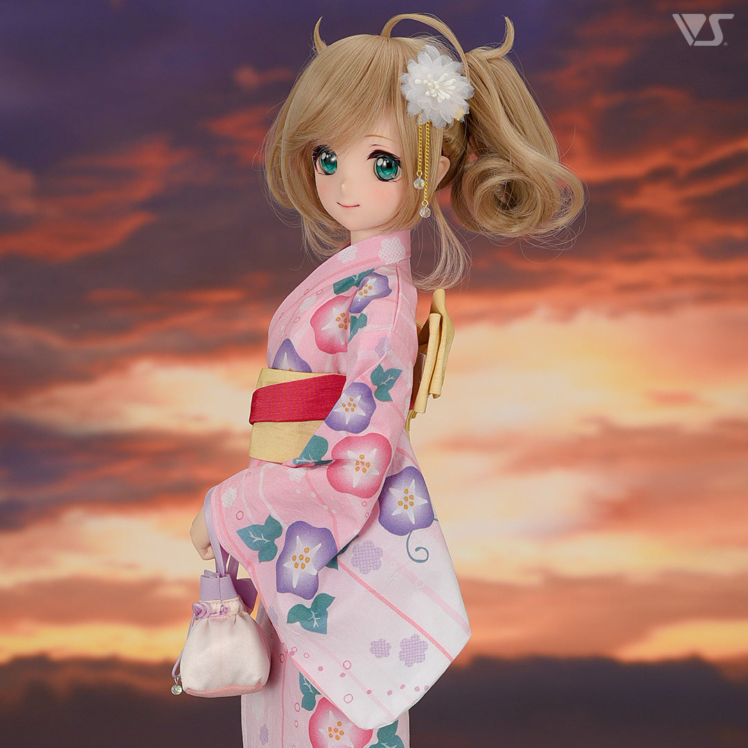 Morning Glory Yukata Set / (Pink) – Sakura Dreams: Dollfie Dream ...